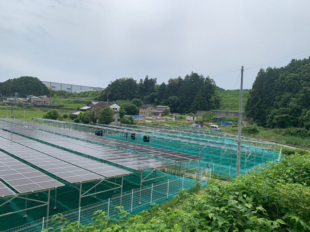 掛川市逆川案件 売電開始 | 再生可能エネルギーの建設とベトナム進出支援｜株式会社Hyperion Tokyo